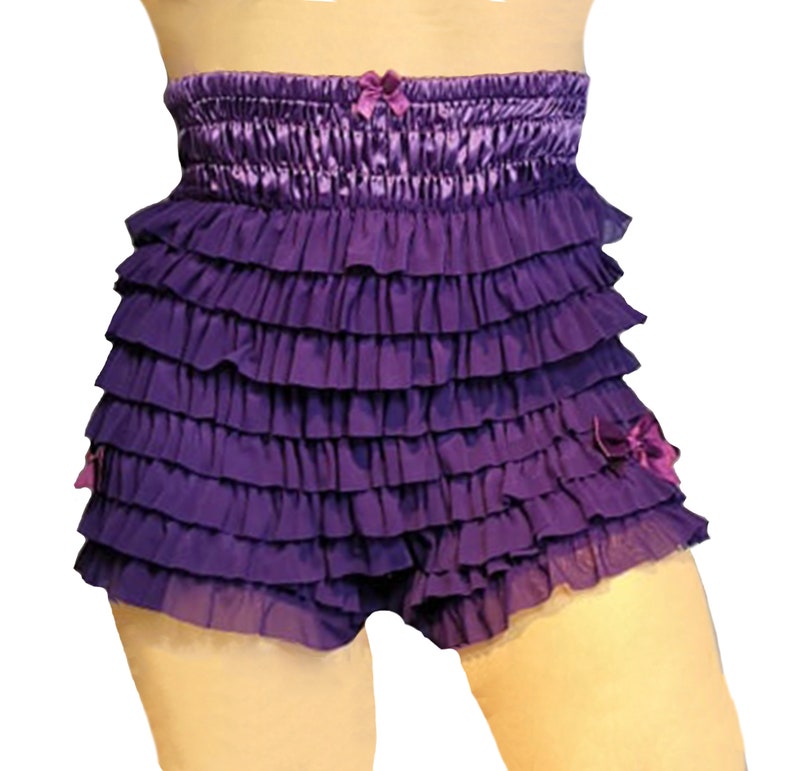 Retro High Waist Frilly Shorty Pants Knicker Vintage Look | Etsy UK