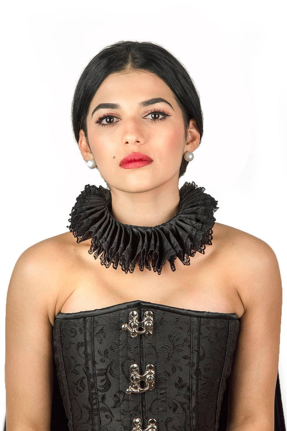 Elizabethan Neck Tudor Renaissance Ruffled Costume Ruff - Etsy UK