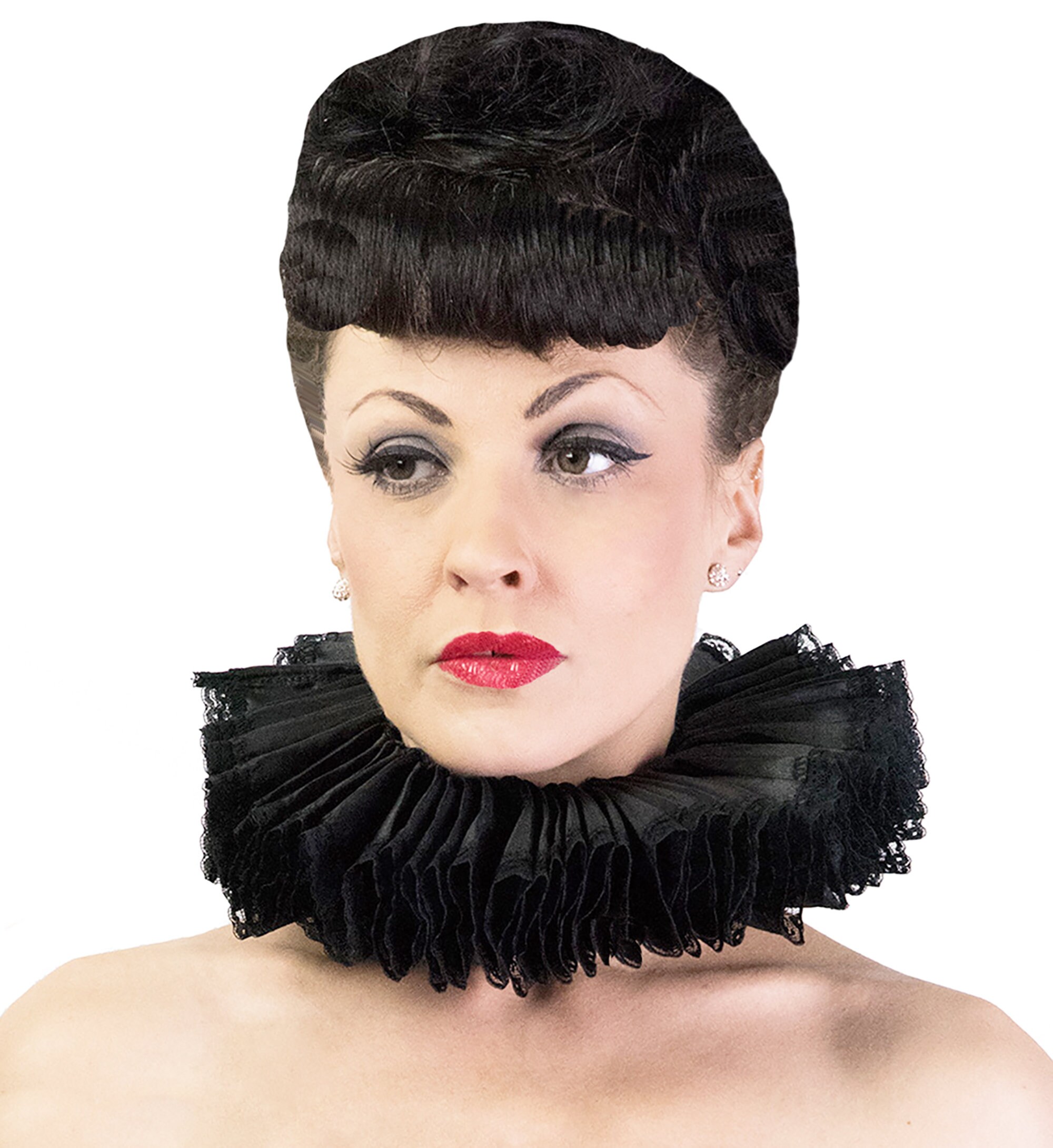 Elizabethan Neck Tudor Renaissance Ruffled Costume Ruff - Etsy UK