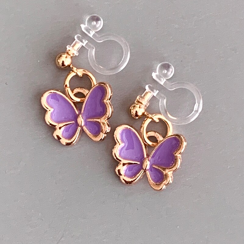 Custom Kids Clip on Earrings - Etsy
