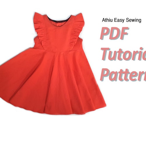 Sewing Pattern & Tutorials PDF for Toddler Infant Baby Girls - Etsy