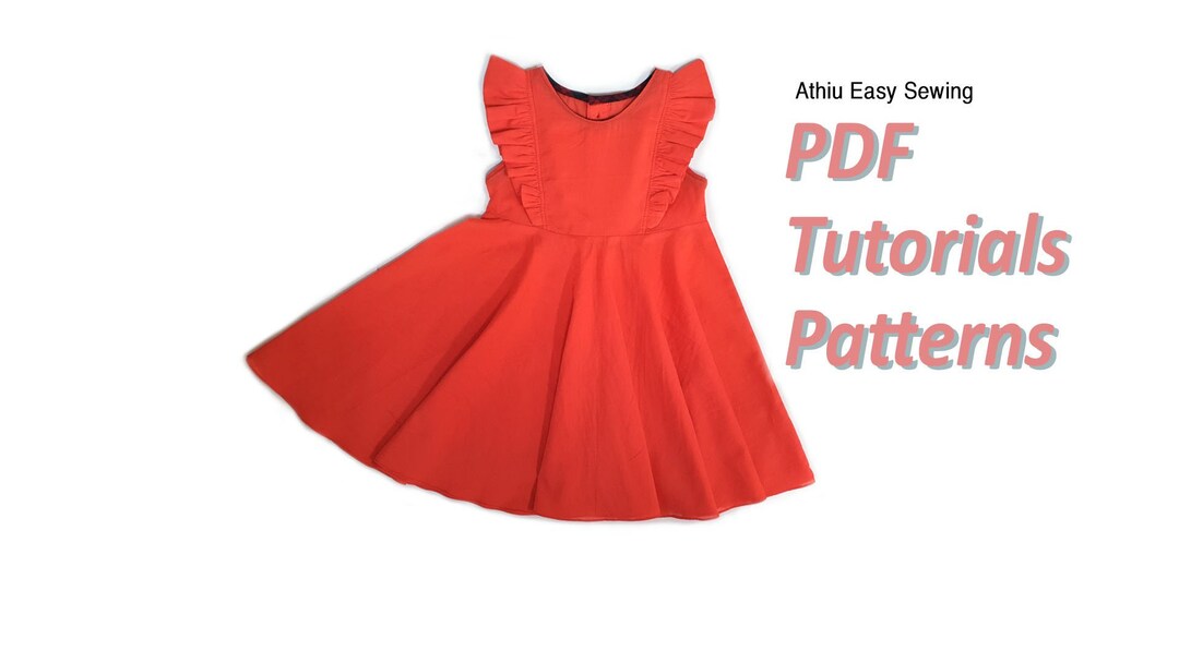 Sewing Pattern & Tutorials PDF for Toddler Infant Baby Girls - Etsy