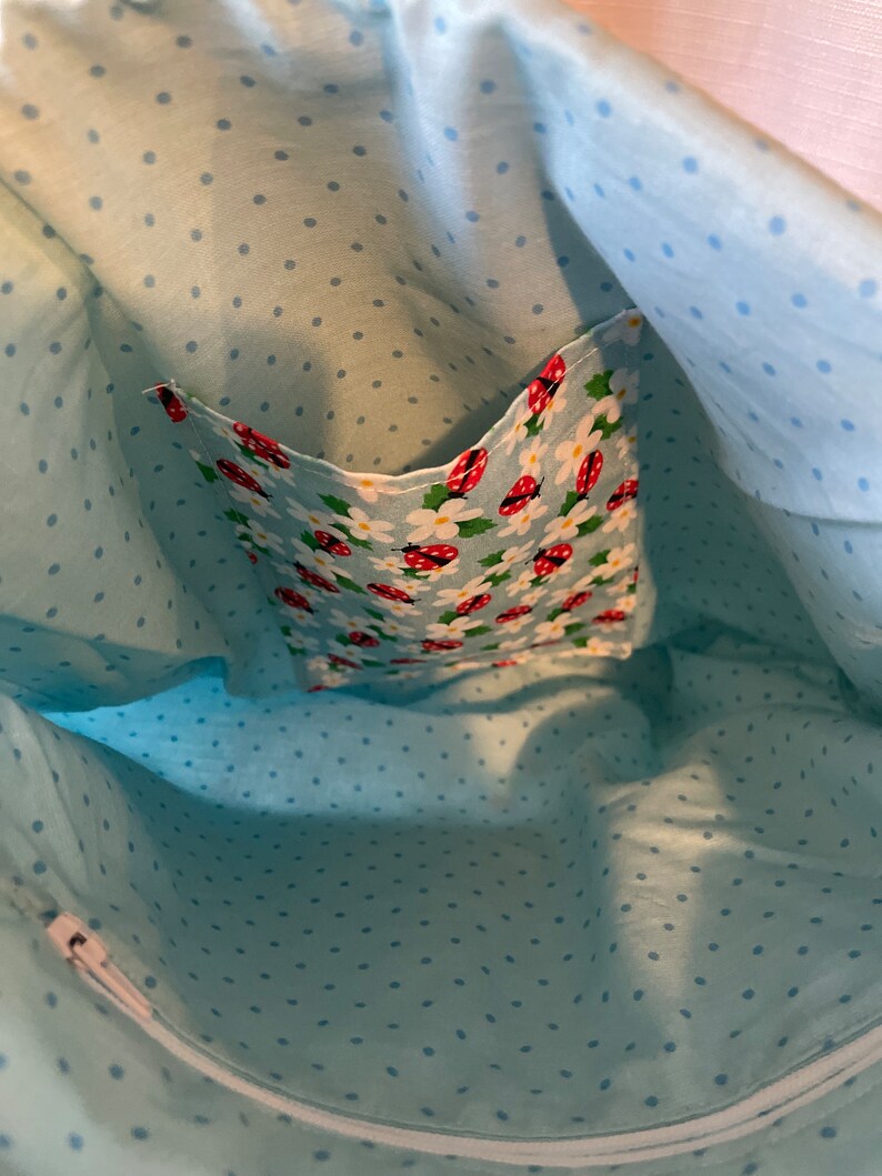 Lady Bug and Flower Over Shoulder Bag - Etsy