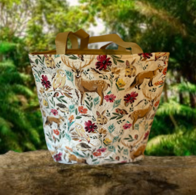 Forest Animal Bag - Etsy