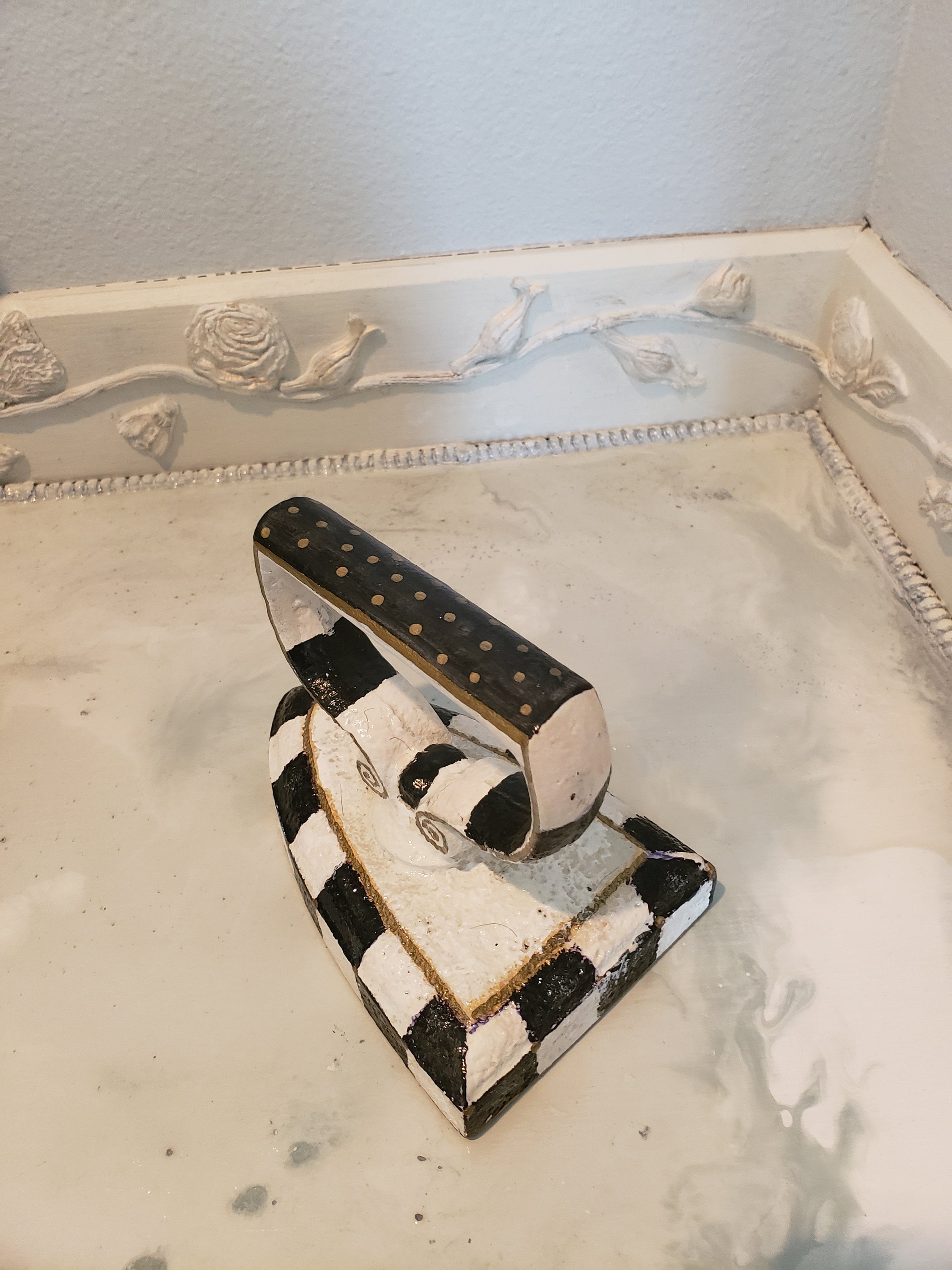 Antique Cast Iron SAD Irons Artist Redesigned OOAK - Etsy