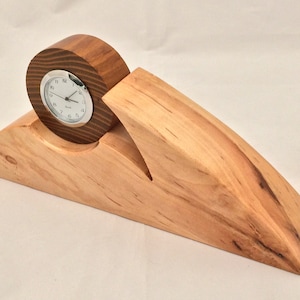 Modern Desk Clock, Handmade - Etsy