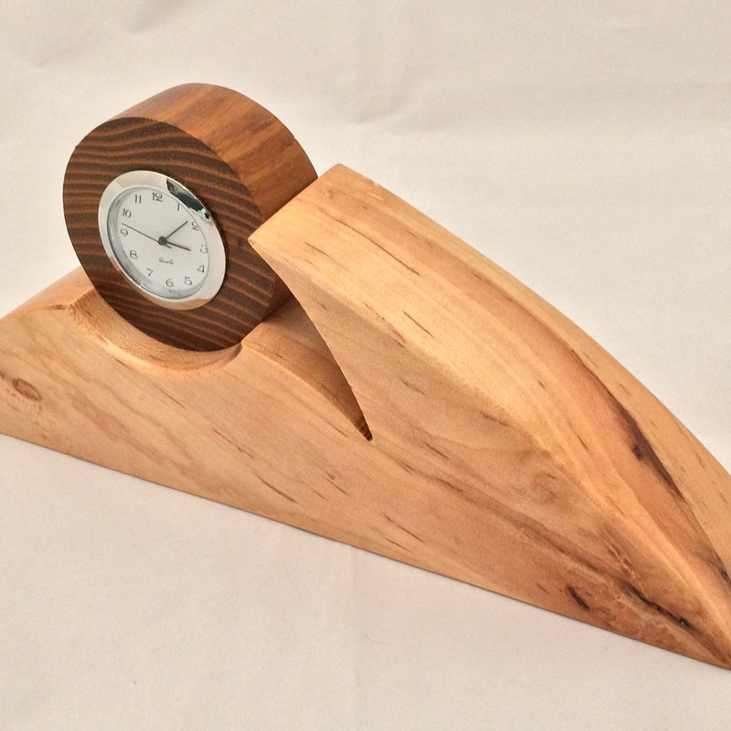 Exotic Wood Clock - Etsy