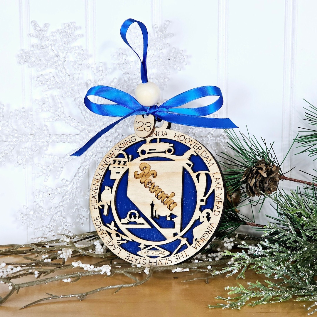 Nevada Christmas Ornament, Nevada Gift, New Home or Housewarming Gift ...