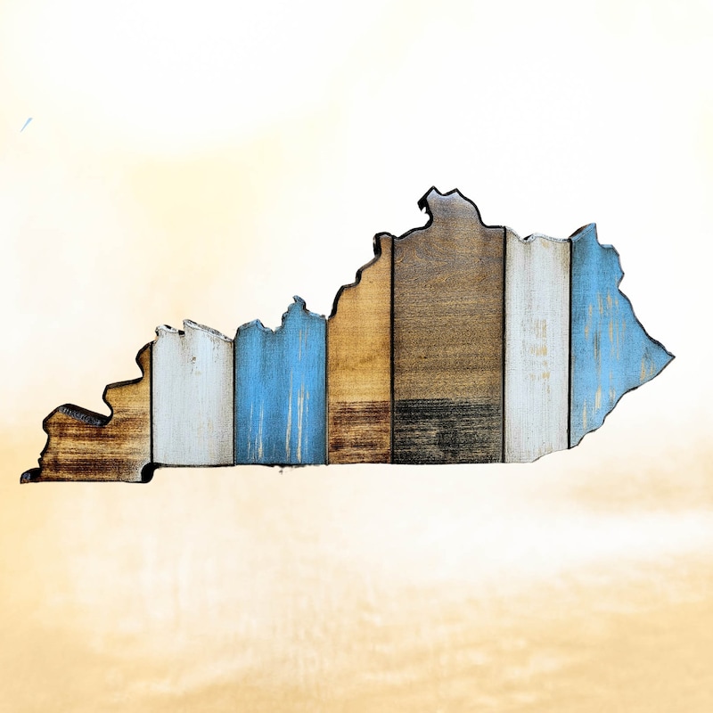 Kentucky State Shape - Etsy
