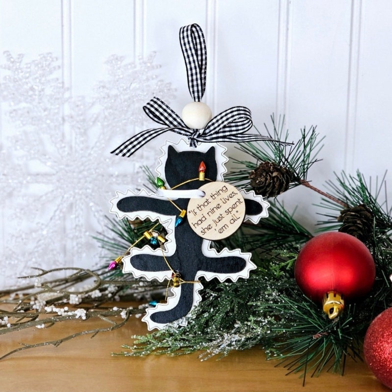 Christmas Vacation Fried Cat - Etsy