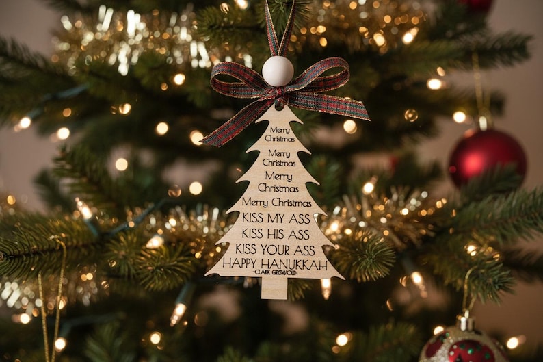 Clark Griswold Rant Christmas Tree Ornament, the Griswold's National ...