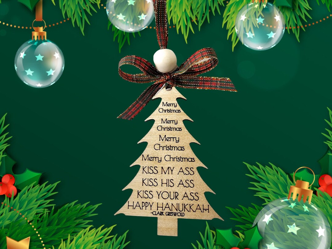Clark Griswold Rant Christmas Tree Ornament, the Griswold's National ...