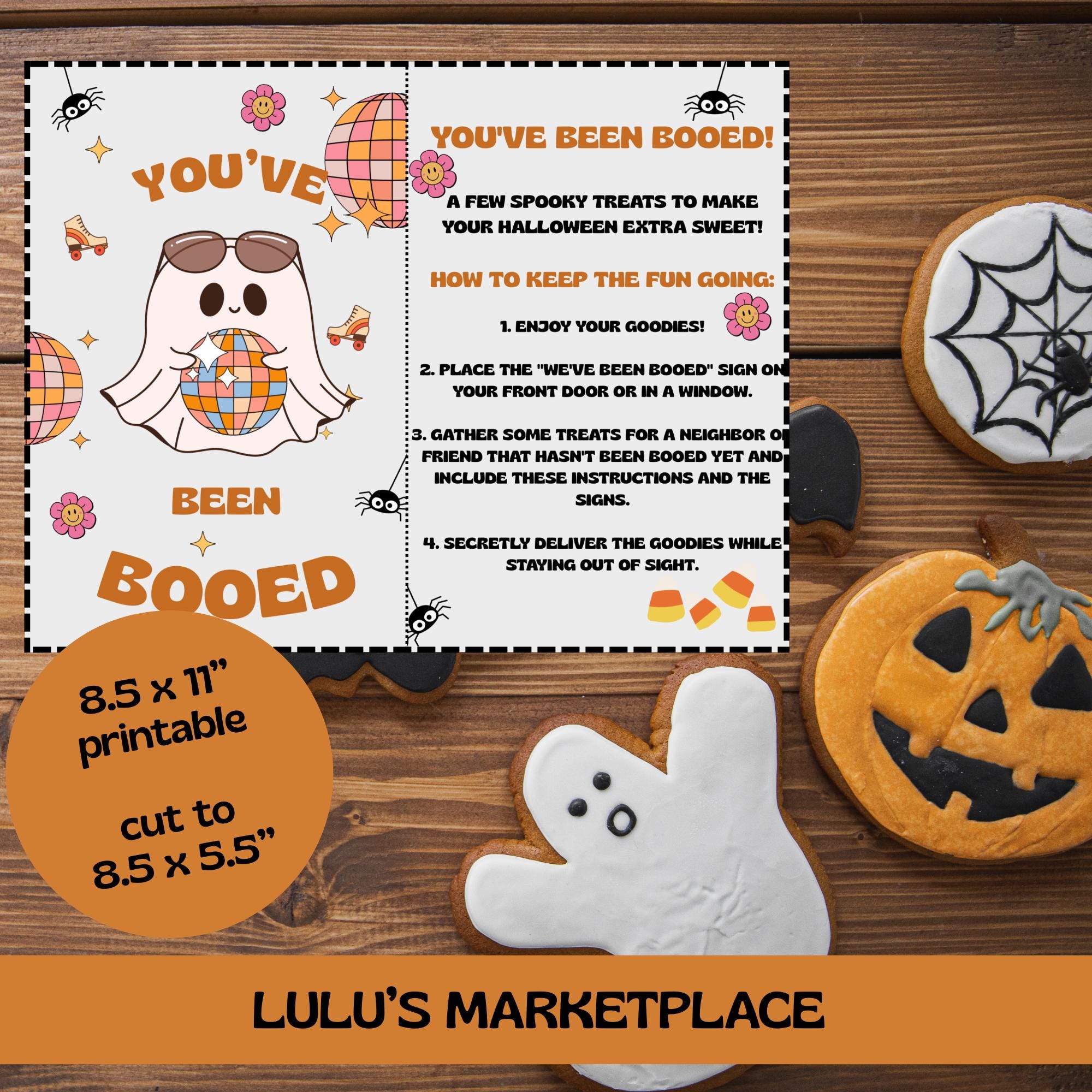 You've Been Booed Printable, You've Been Booed Kit, Neighborhood ...