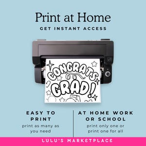 Preschool Graduation Coloring Pages 2025: Fun Printable Activity (PDF ...