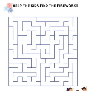 Summer Kids Activities | Memorial Day Activity Sheets | Memorial Day ...