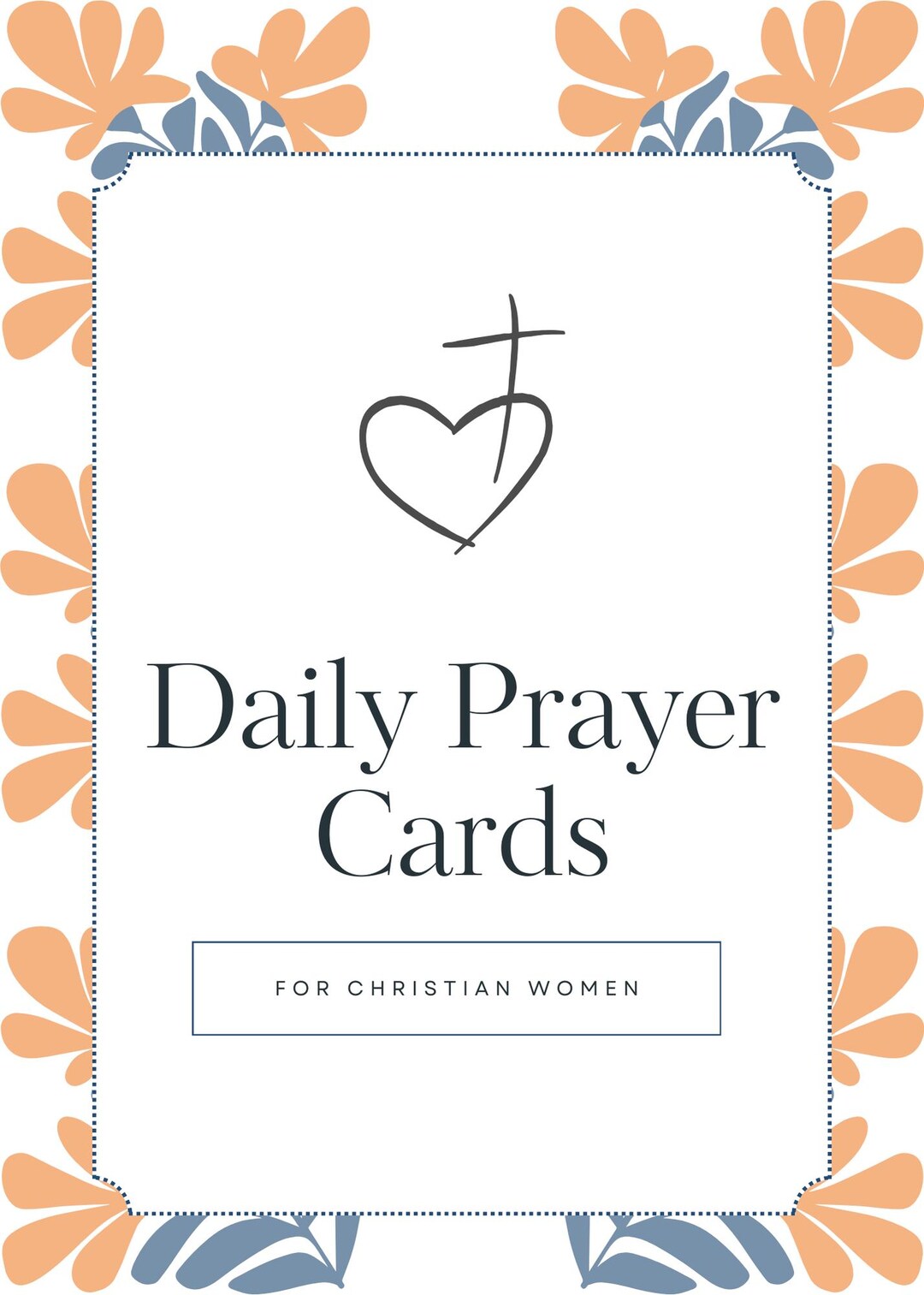 Christian Prayer Cards for Women: Daily Inspiration (PDF Download) - Etsy