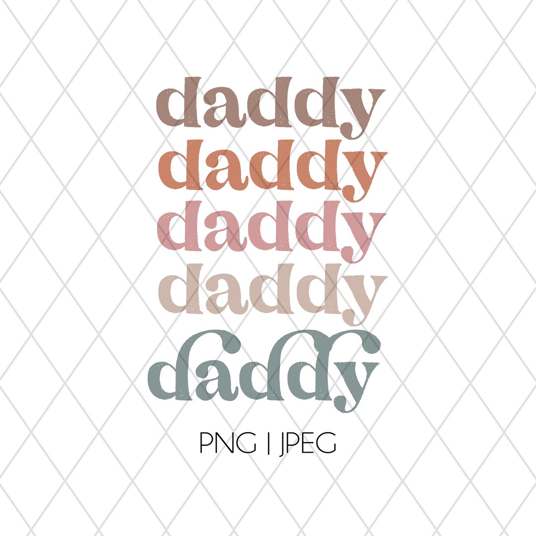 Daddy Boho Distressed Stacked Png, Sublimation Design, Digital Design, Clipart, Sublimation Png ...
