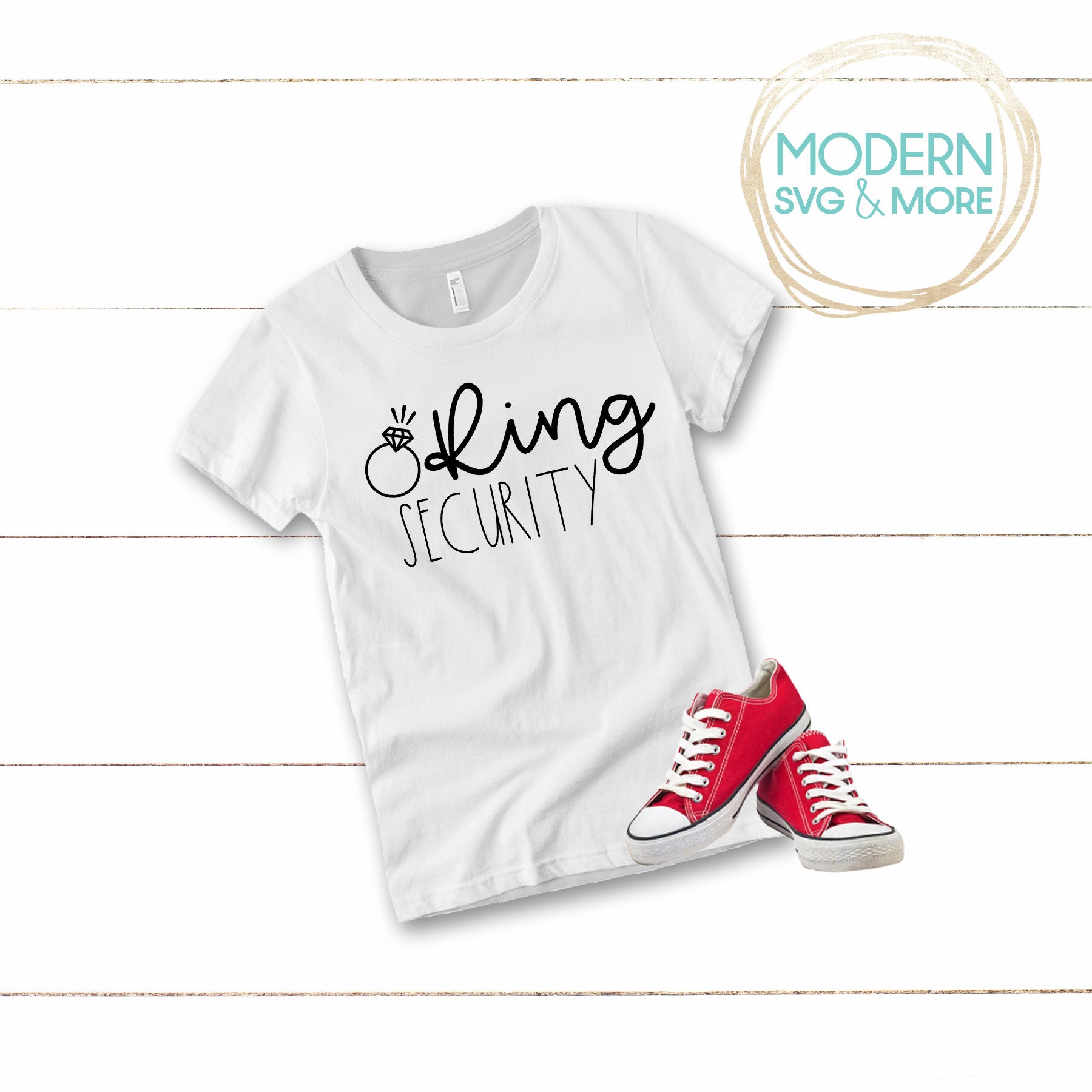 Ring Security SVG Wedding Vinyl Cutting File Silhouette Cricut - Etsy