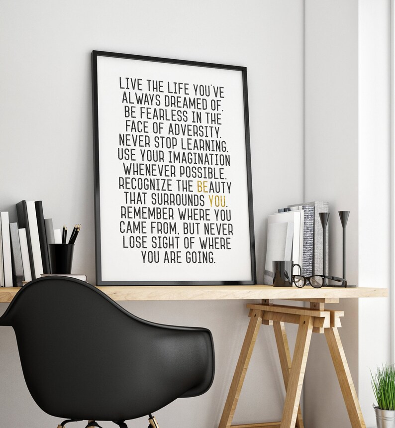 Live the Life You've Always Dreamed Of Gifts for Her - Etsy Live the Life You've Always Dreamed Of Gifts for Her - Etsy