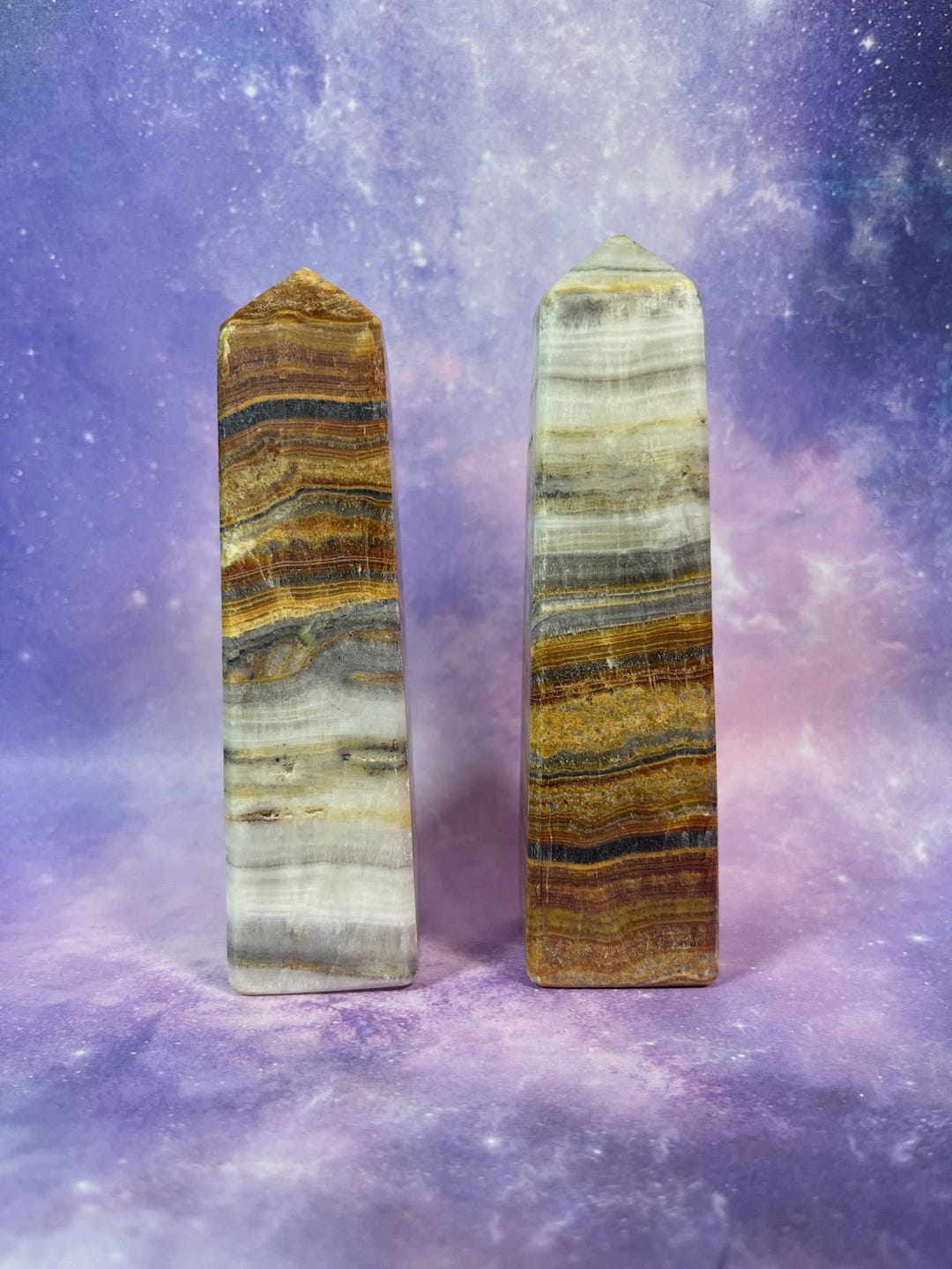 Brown Onyx Tower - Etsy