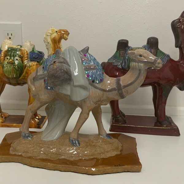 Ceramic Camel - Etsy