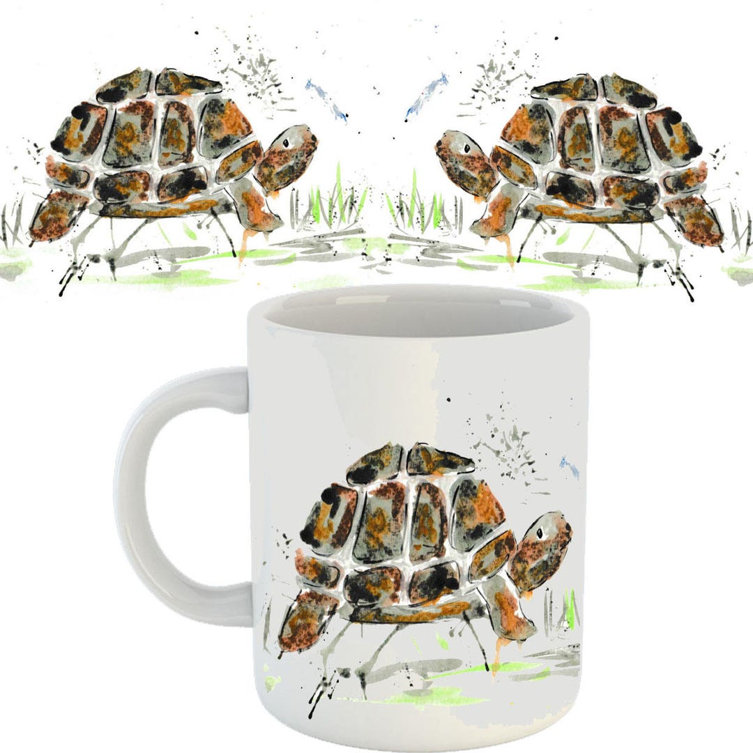 Tortoise Mug, Tortoise Gift, Tortoise Cup, Tortoise, Ceramic Mug ...