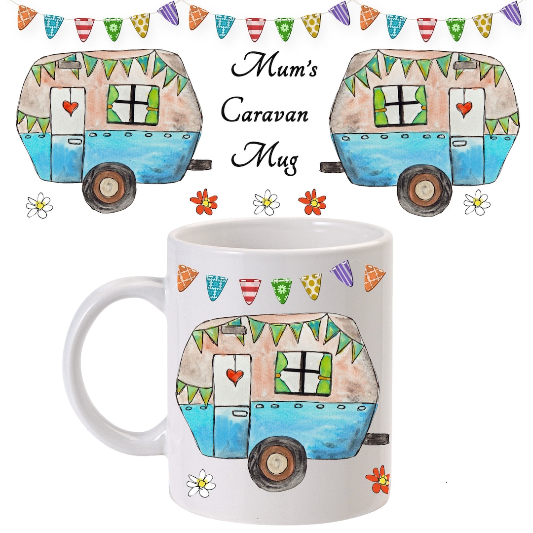 Caravan Mug, Caravan Gift, Caravan, Keep Calm and Caravan, Ceramic Mug ...