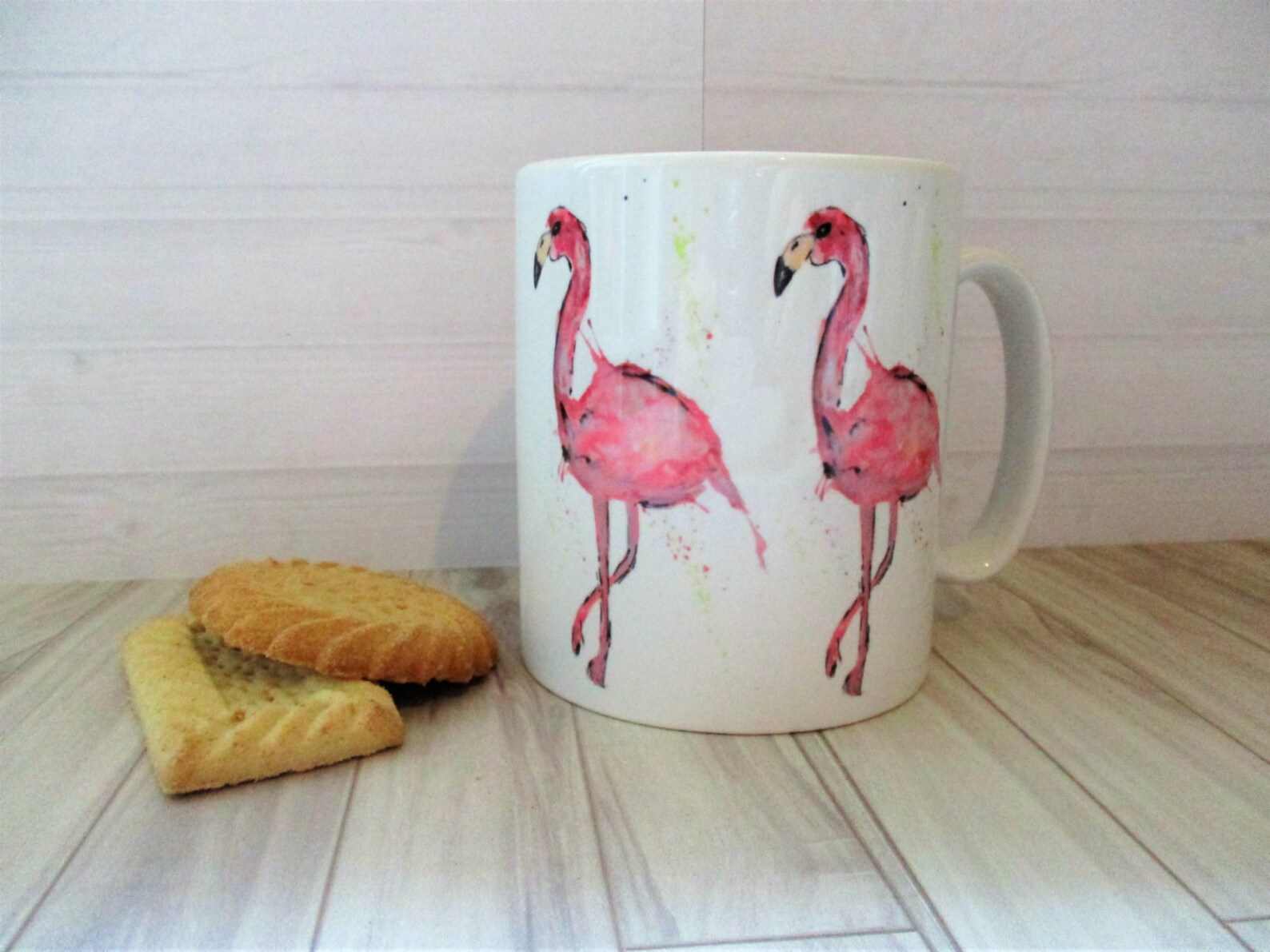Flamingo Mug, Flamingo Gift, Hedgehog, Ceramic Mug, Flamingo Ceramic ...