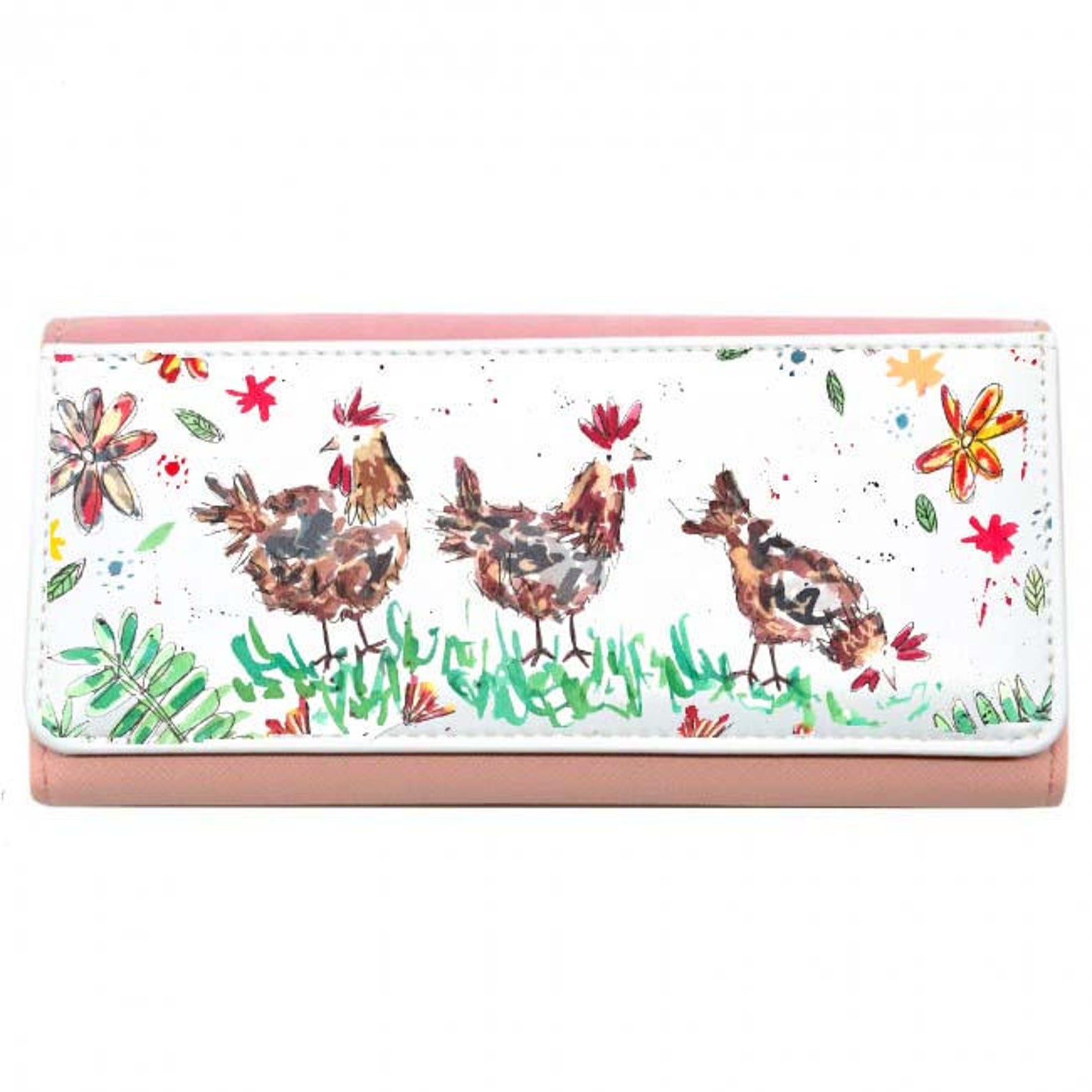 Chicken Purse Navy Purse Pink Purse Leather Purse Hen | Etsy UK