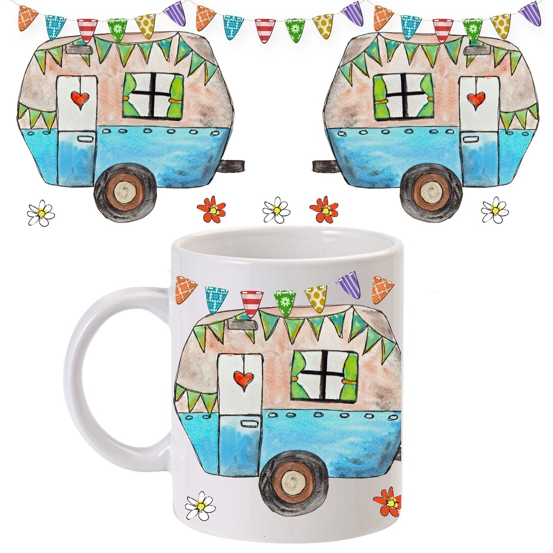 Caravan Mug, Caravan Gift, Caravan, Keep Calm and Caravan, Ceramic Mug ...