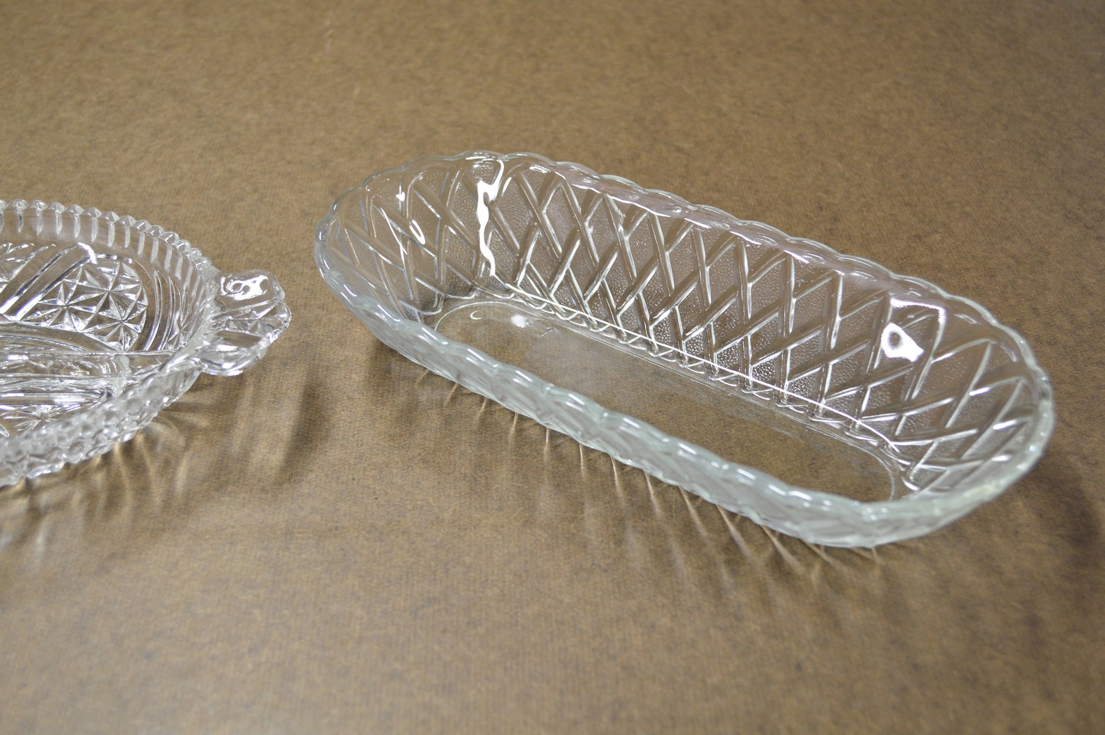 Indiana Glass Pretzel Pattern Celery Serving Dish, #511 - Etsy