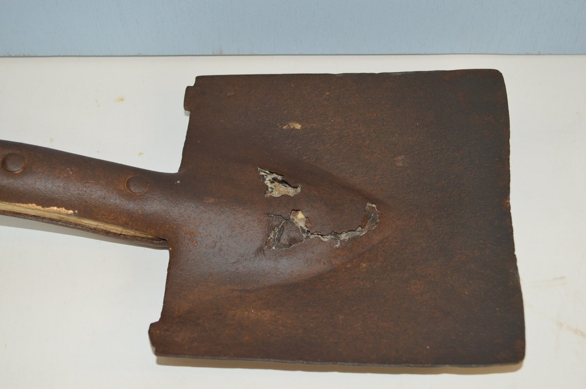 Vintage Rusty Square Spade , Circa 1940 Stone Shovel, 622 - Etsy