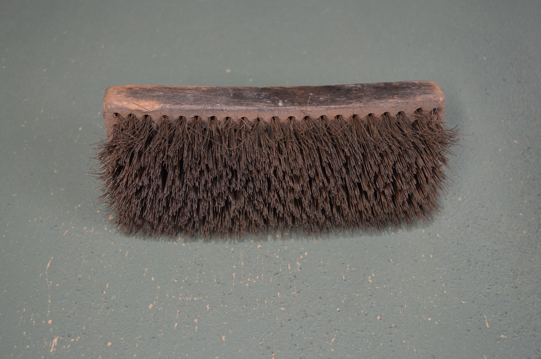 Wire Brush With Curved Wooden Handle From the 1950 Era, #761 - Etsy