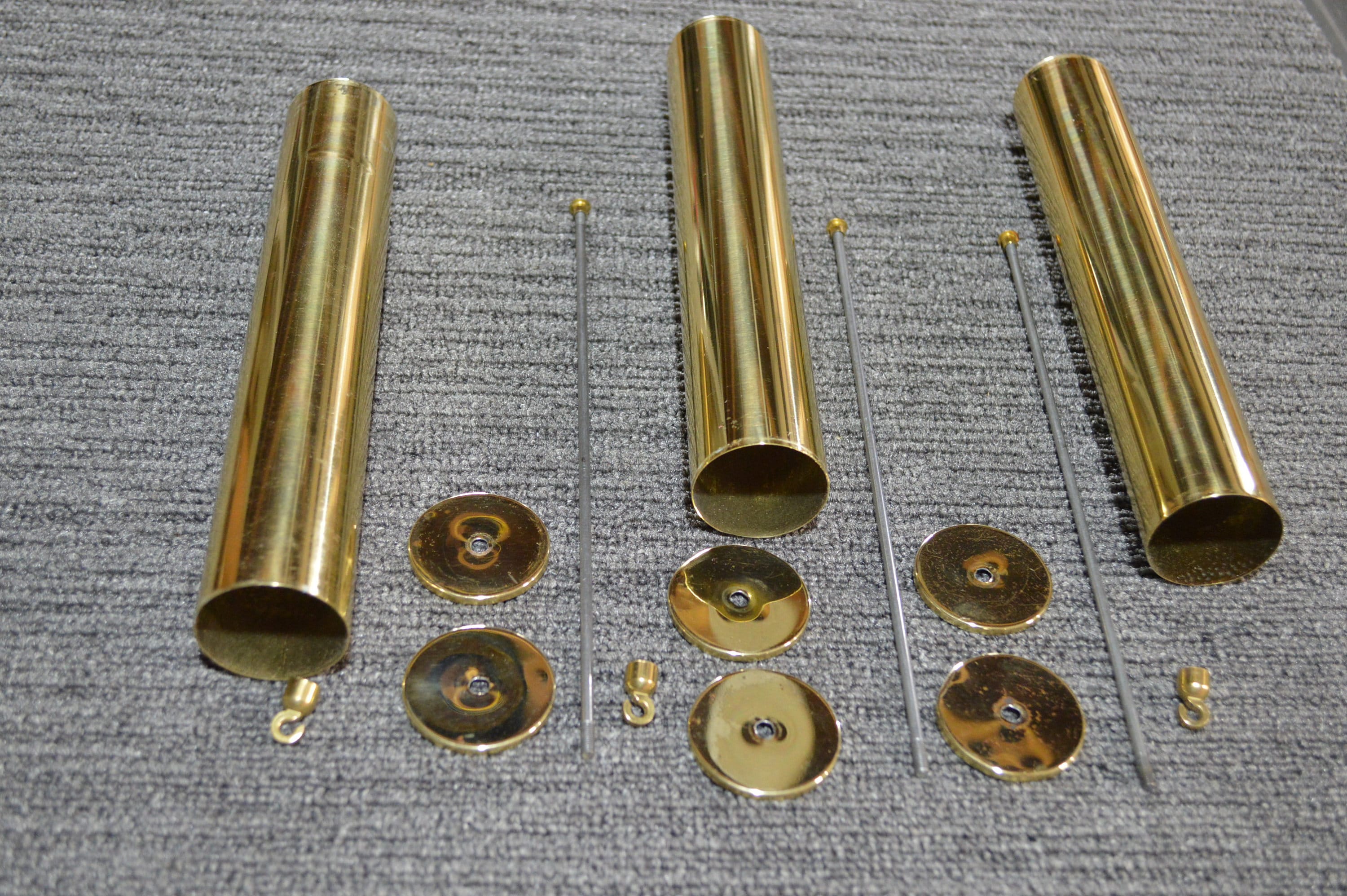 Grandmother Clock Weight Brass Shells, USED, 40 Mm by 230 Mm, 770 - Etsy