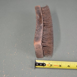 Wire Brush With Curved Wooden Handle From the 1950 Era, #761 - Etsy