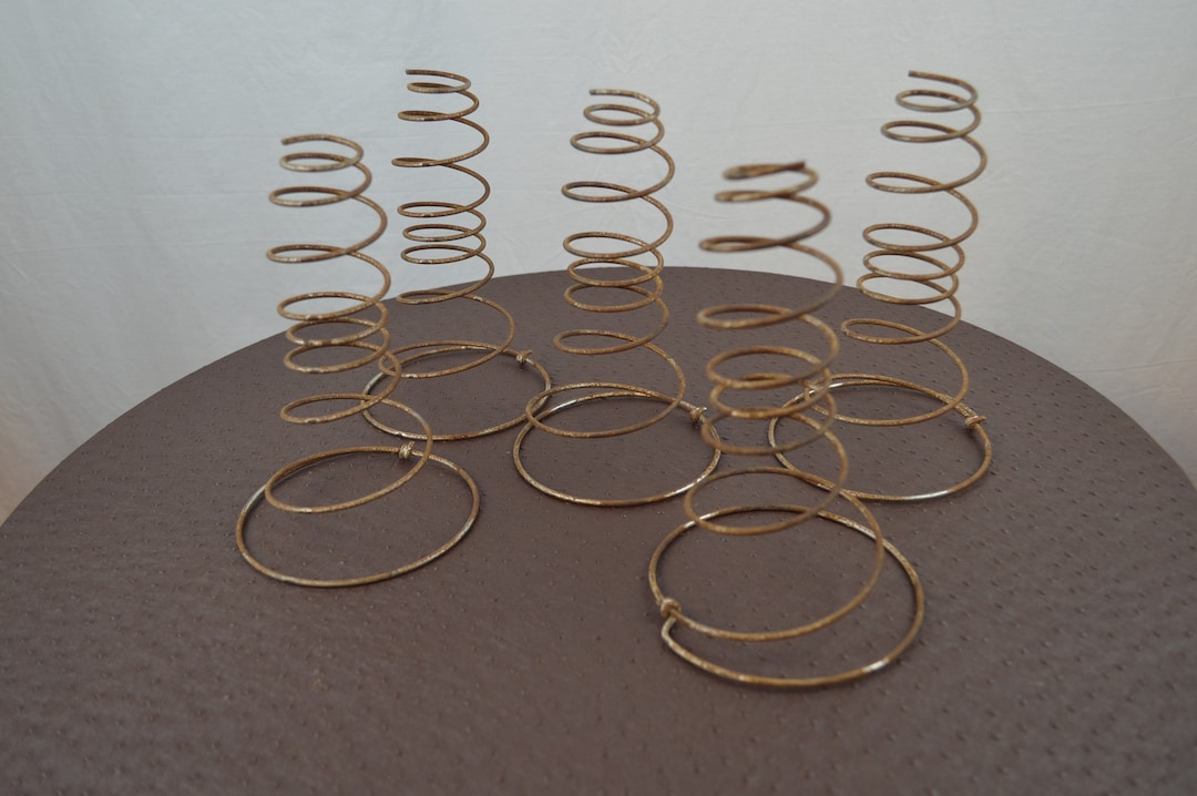 Coil Bed Springs, 7 Inches Tall, Crafting or Metal Steampunk Supply ...