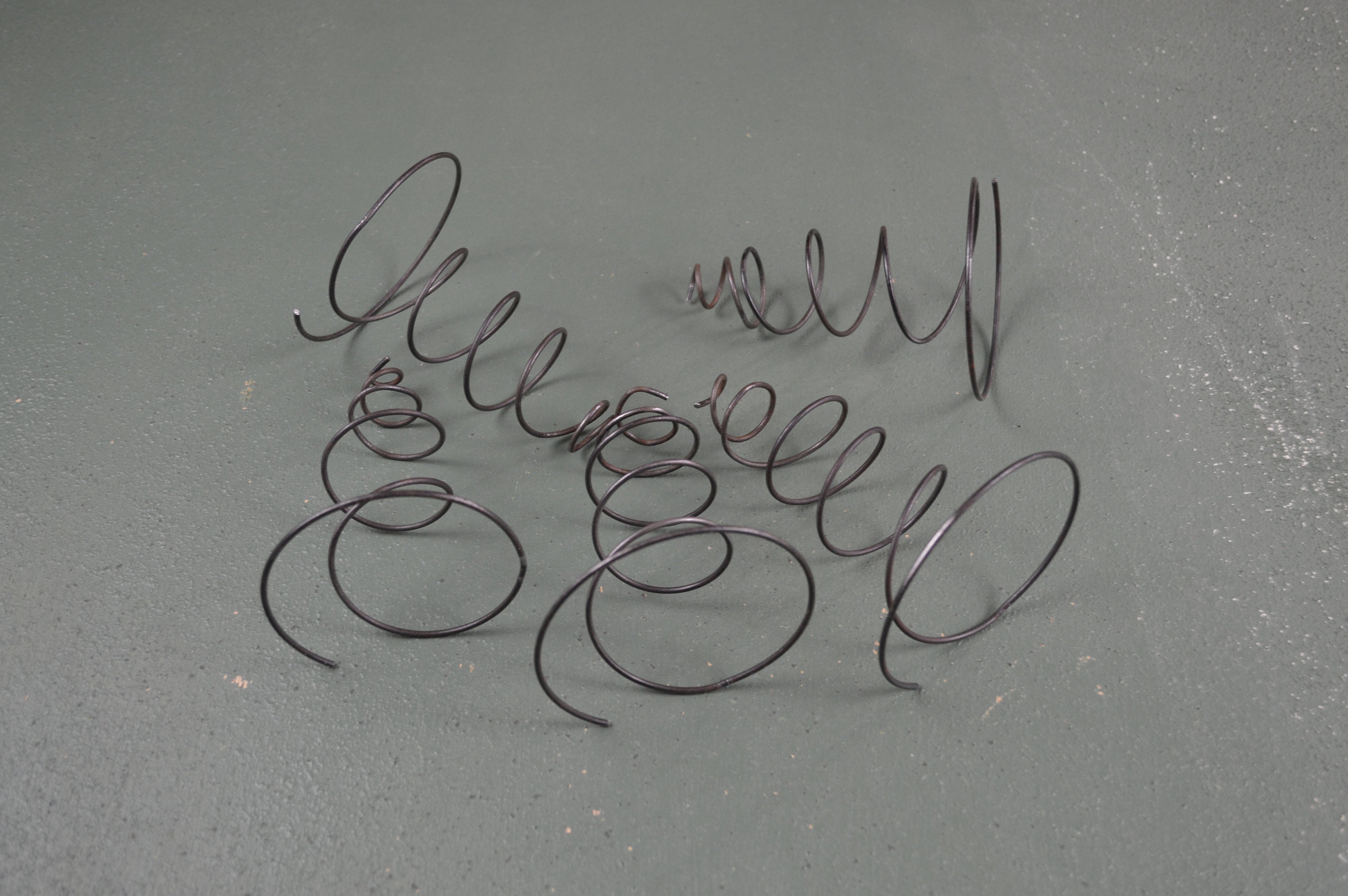 Vintage Metal Bed Springs 5 Cone Shaped Metal Coils Steampunk Crafting ...