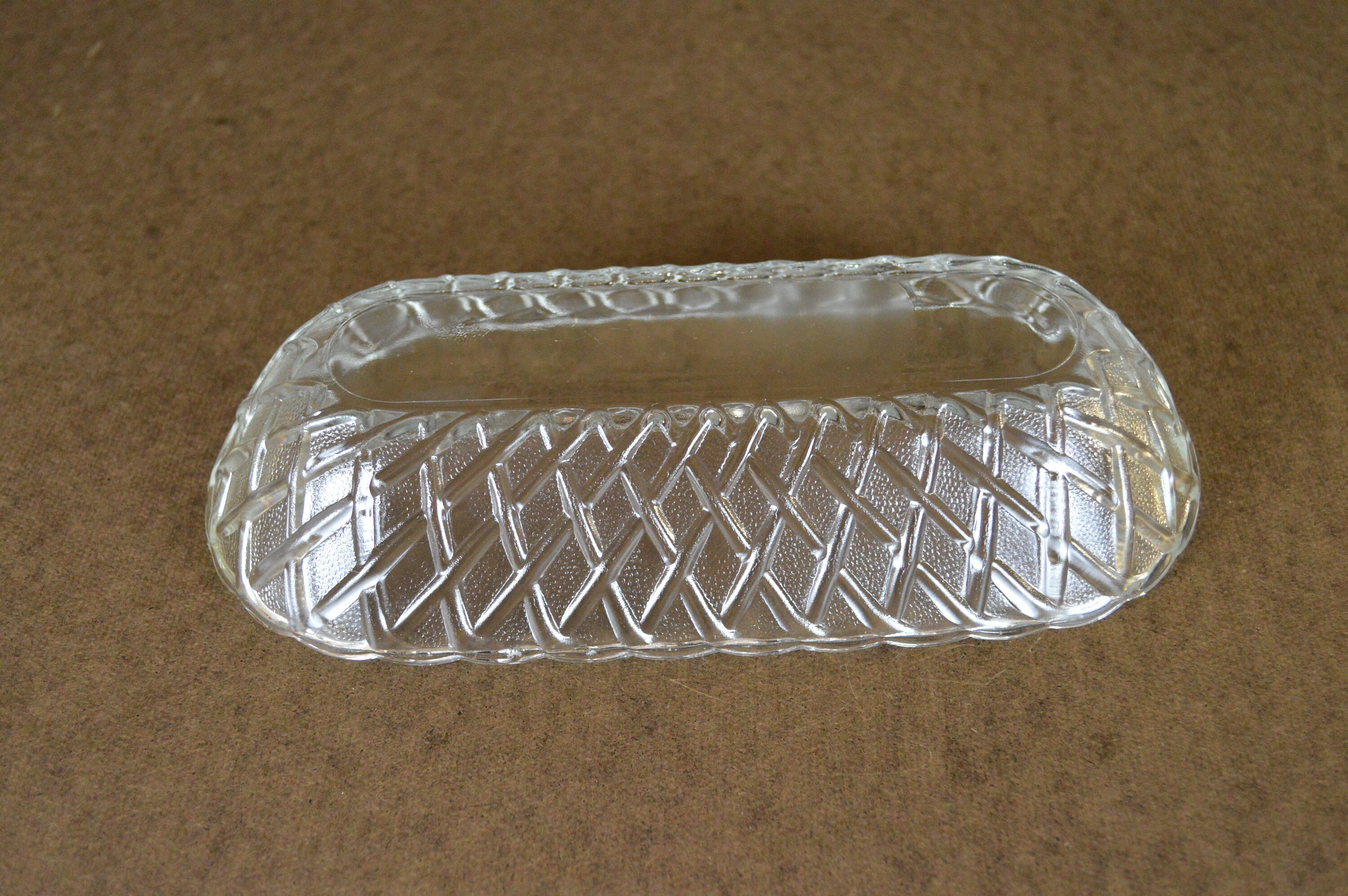 Indiana Glass Pretzel Pattern Celery Serving Dish, #511 - Etsy