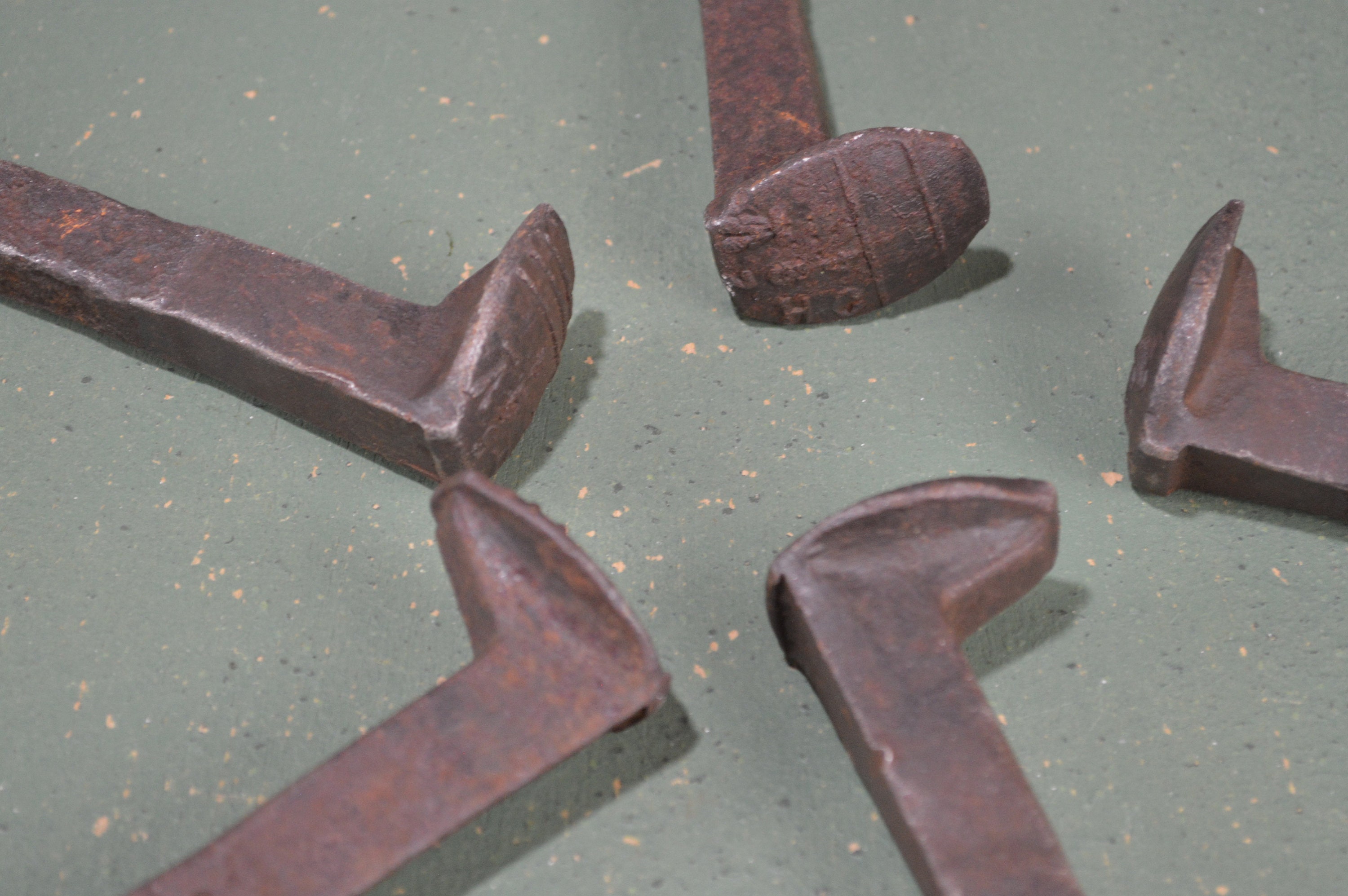 Railroad Spikes, Old Rail Fasteners, Minnesota Vintage Train Tracks ...