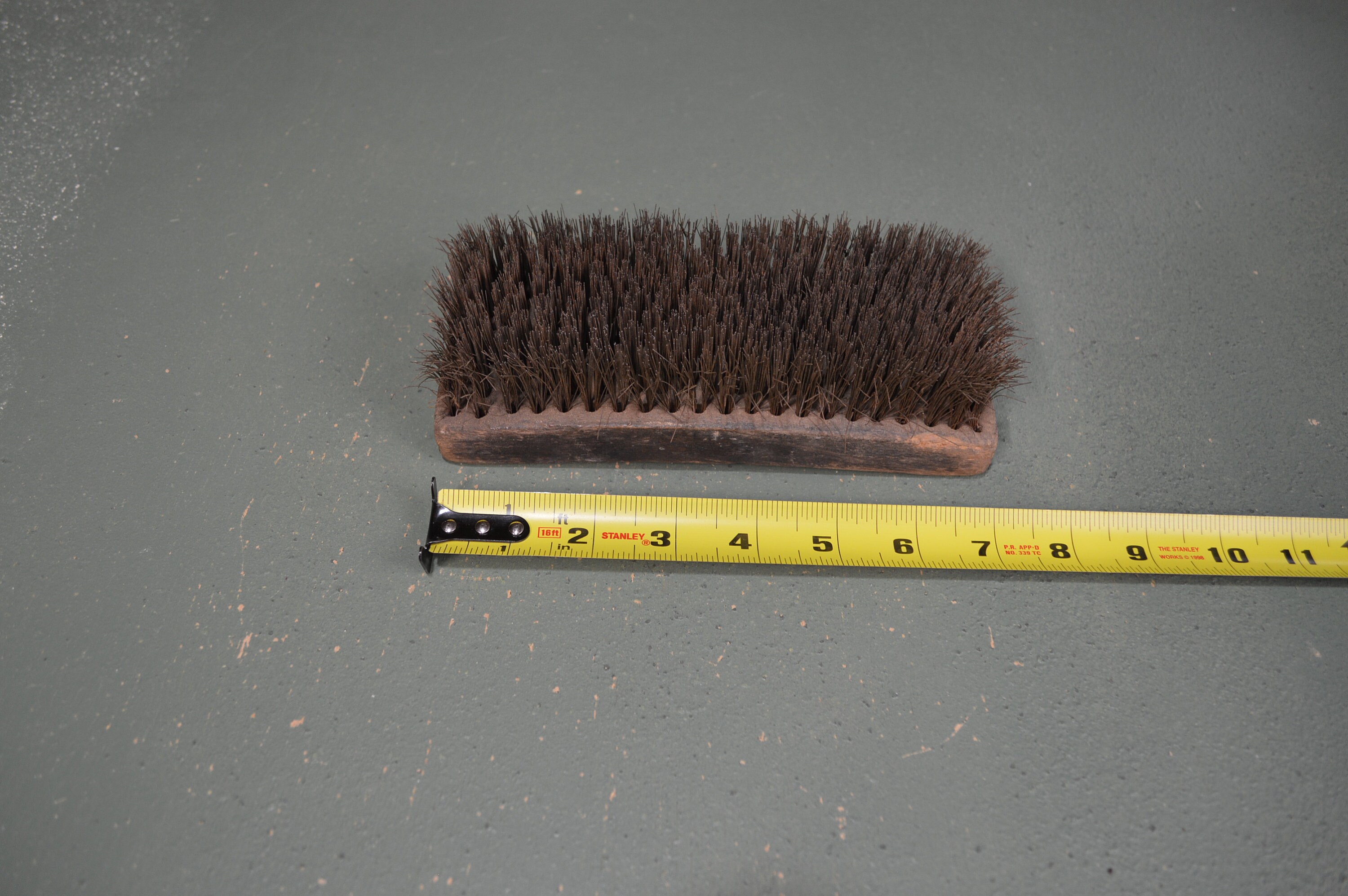 Wire Brush With Curved Wooden Handle From the 1950 Era, #761 - Etsy