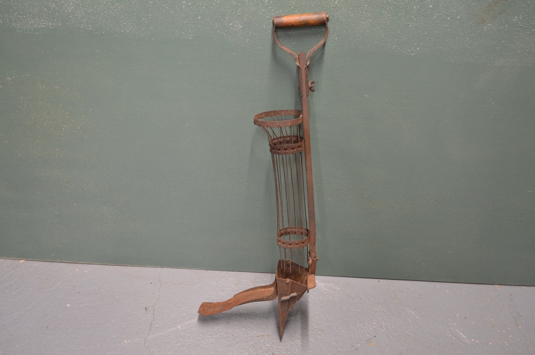 Antique Potato Planter, Old Garden Tools, Circa Early 1900 Gardening ...