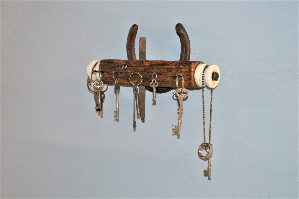 Horseshoe Key Holder Antique Western Country Decor Horse - Etsy