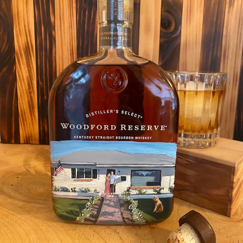 Whisky Bottle Paint - Etsy