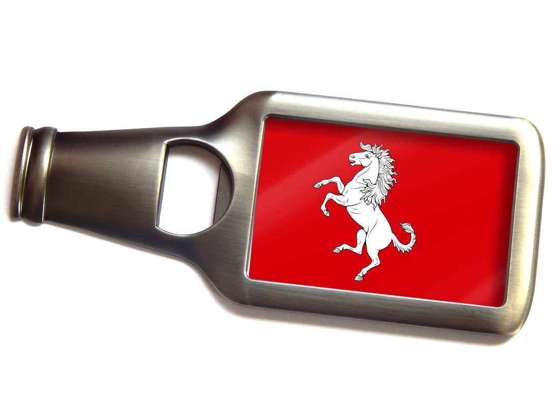 Kent Invicta Flag English County Giant Magnetic Metal Bottle Opener - Etsy