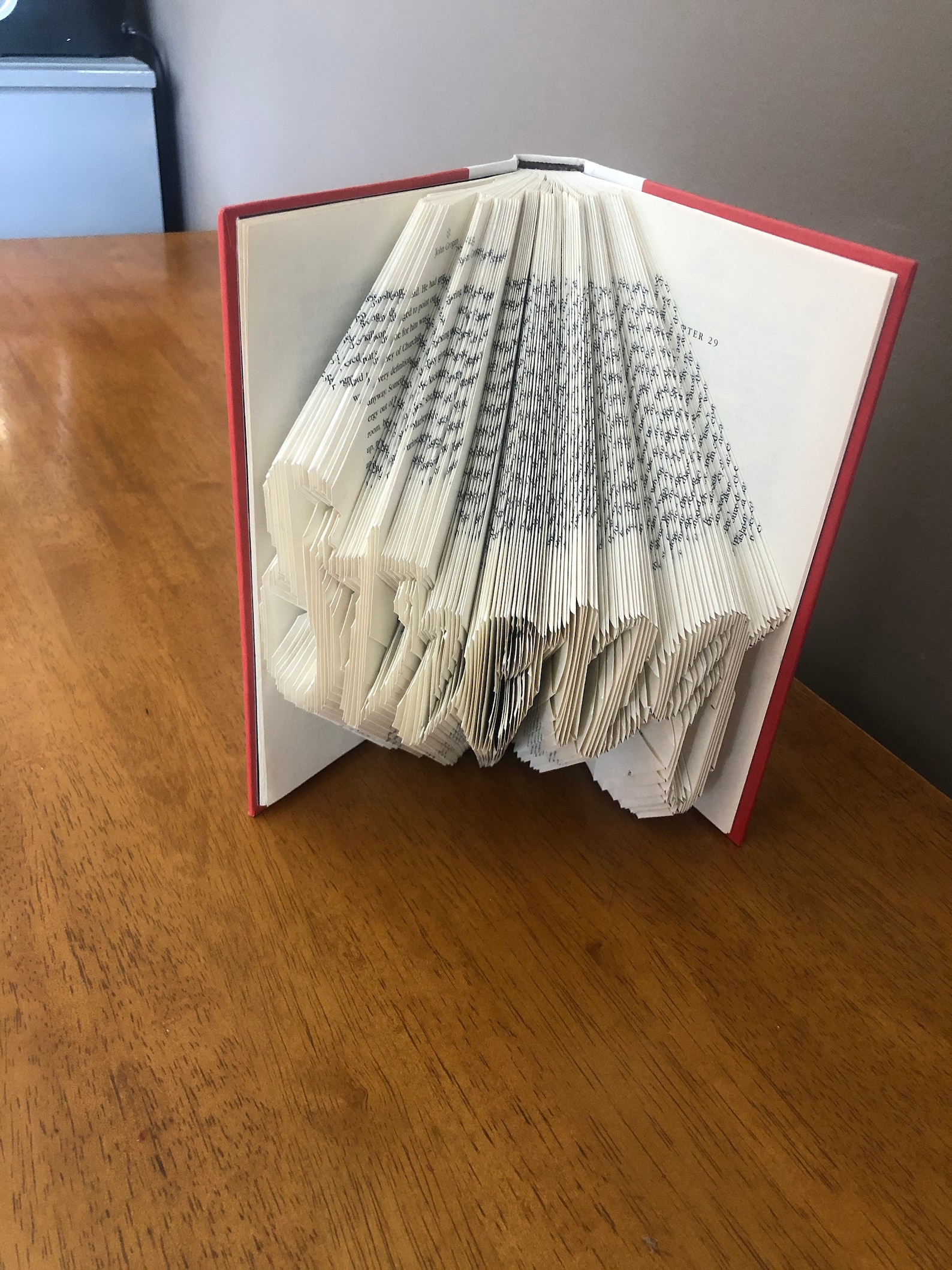 Custom Folded Book Art - Etsy