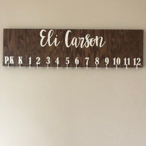 School Photo Display Picture Frame Yearly Photo Frame - Etsy