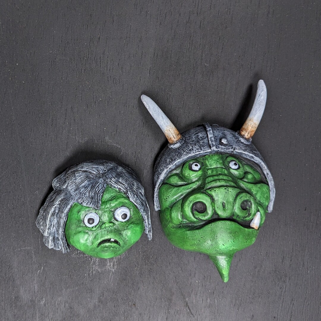 Labyrinth Inspired Goblins - Fridge Magnet or Wall/desk Decor! - Etsy