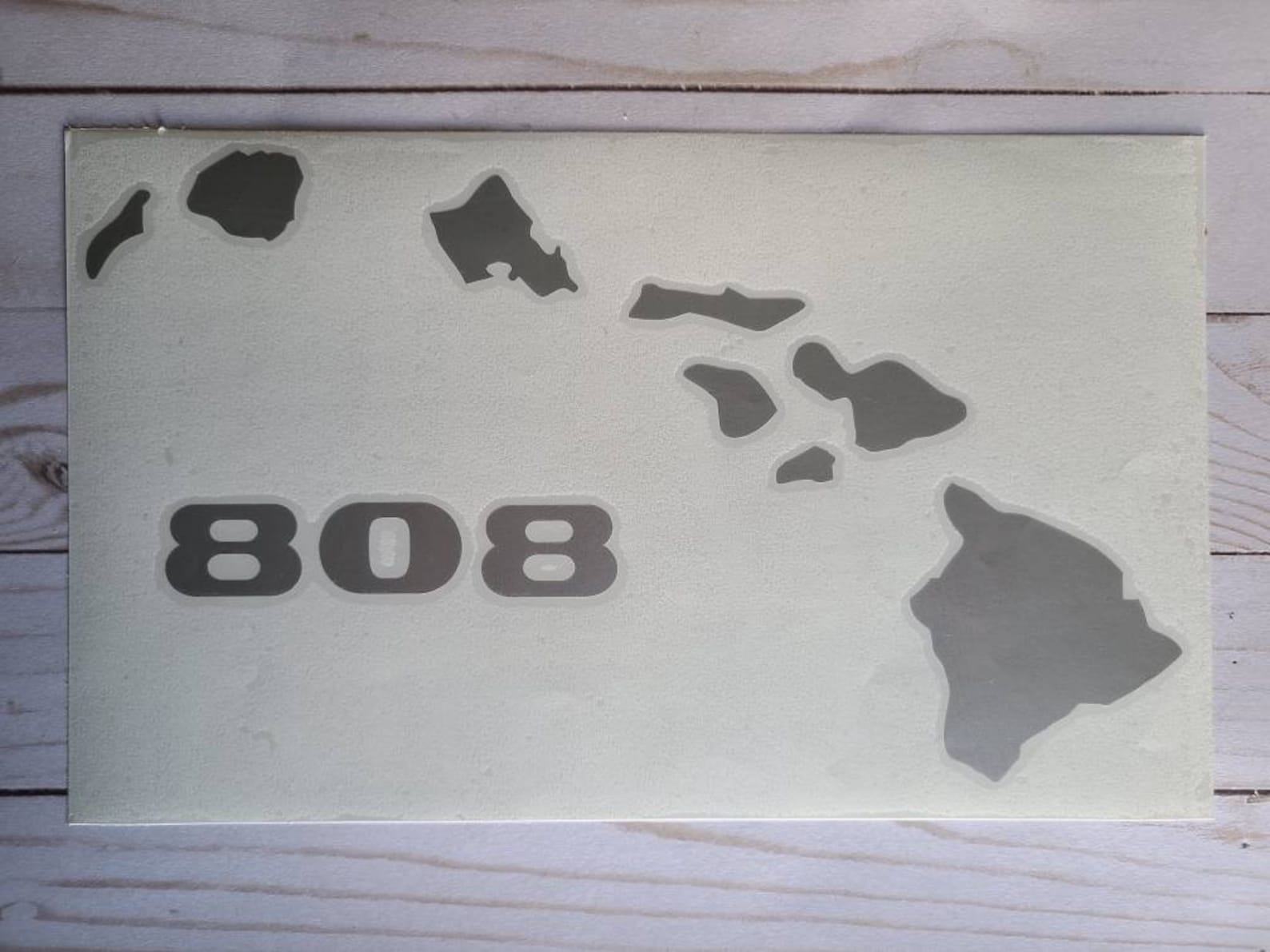 Hawaiian Islands Vinyl Decal. Pick Your Area Code 808 To... - Etsy