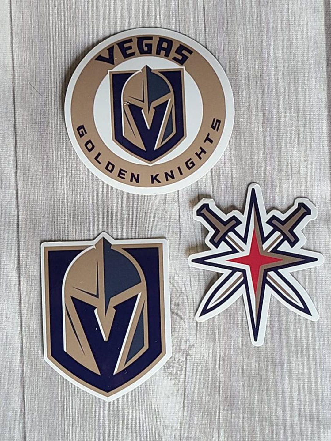 VGK Vegas Golden Knights Sticker Pack Free Shipping Planner Sticker ...