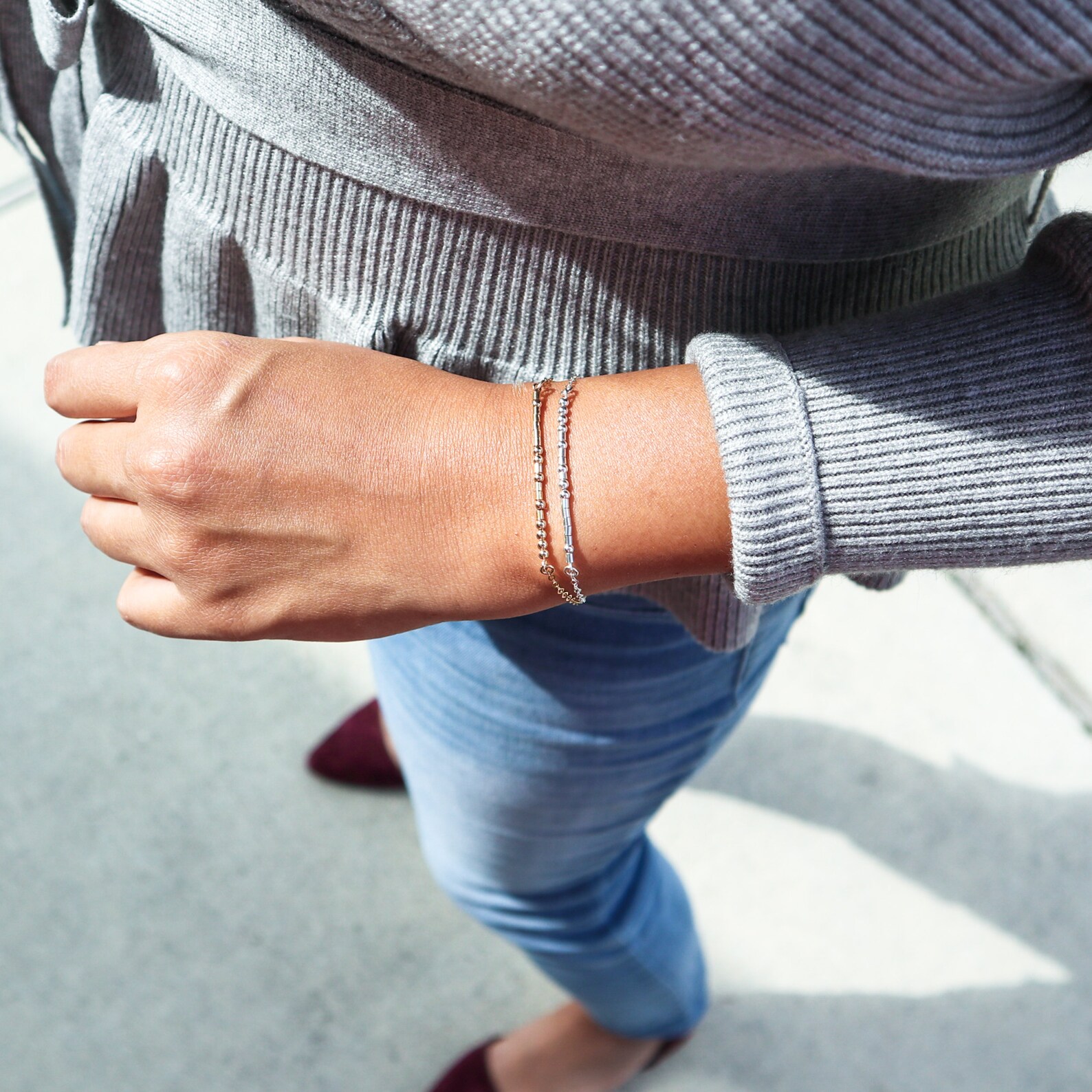 I Am STRONG Bracelet in Morse Code Unique Self Love Gift - Etsy